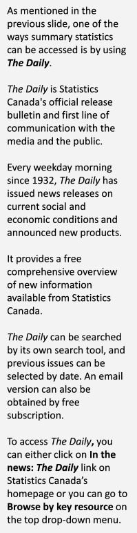 Statistics Canada
