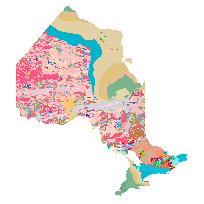 Bedrock Geology of Ontario - 1:250,000 | McMaster University Library