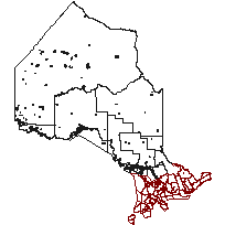 Municipal Boundary - Upper Tier and District | McMaster University Library